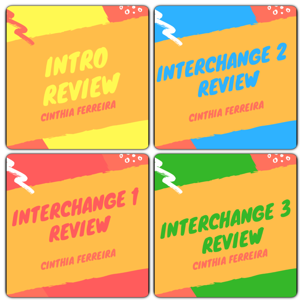 Interchange Series E-books – Cinthia Ferreira
